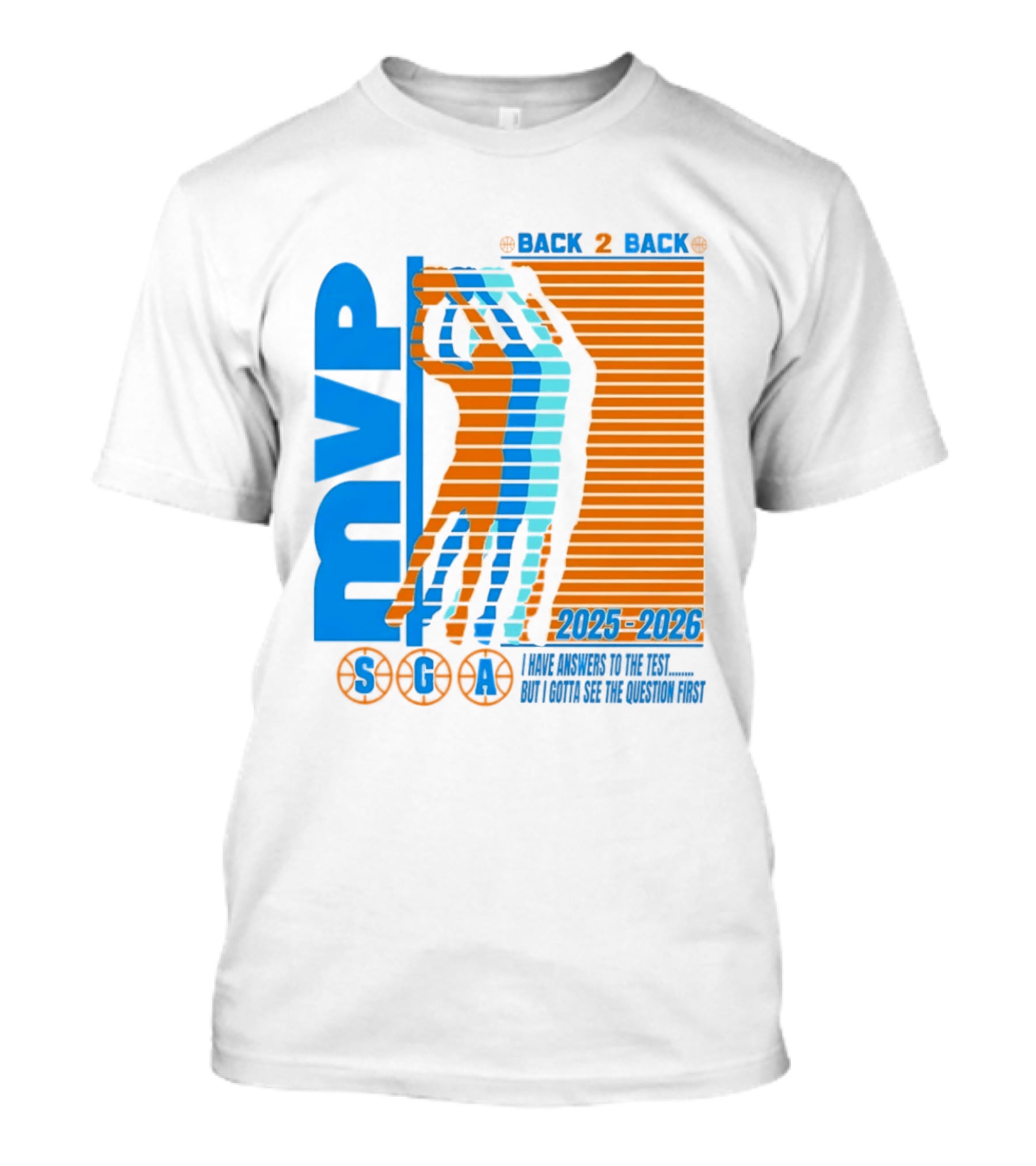 MVP Back 2 Back 2025 2026 SGA T-Shirt