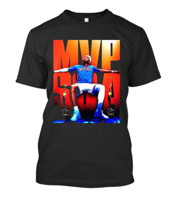 Back To Back MVP Shai Gilgeous Alexander 2026 SGA NBA T-Shirt
