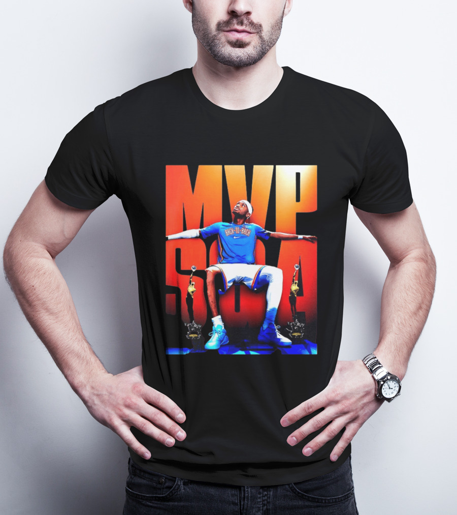 Back To Back MVP Shai Gilgeous Alexander 2026 SGA NBA T-Shirt