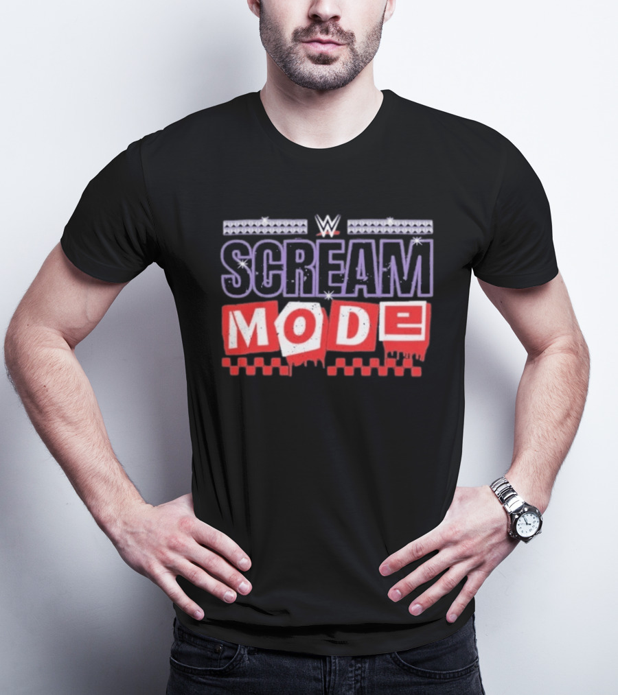 WWE Scream Mode Paige Brie Bella T-Shirt