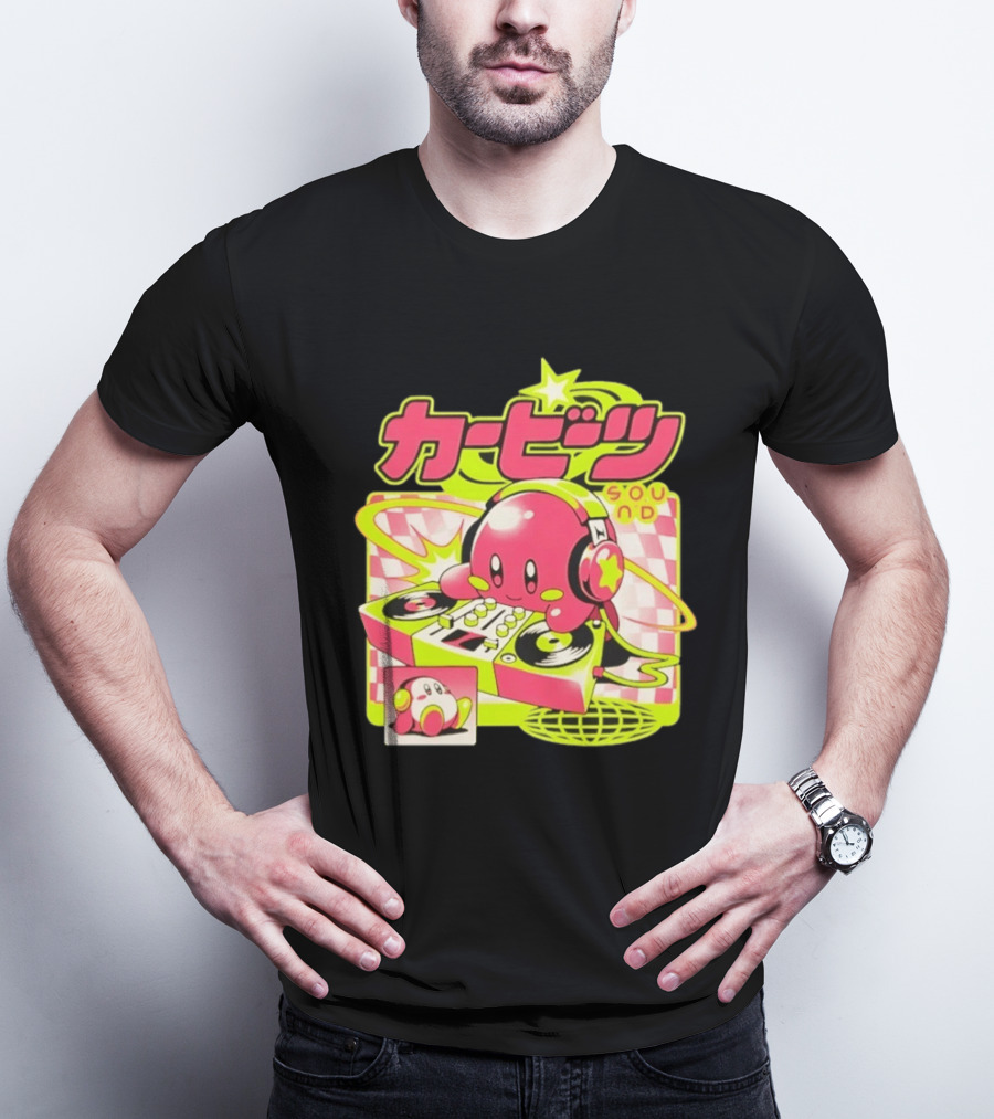 Kirby DJ Beats T-Shirt
