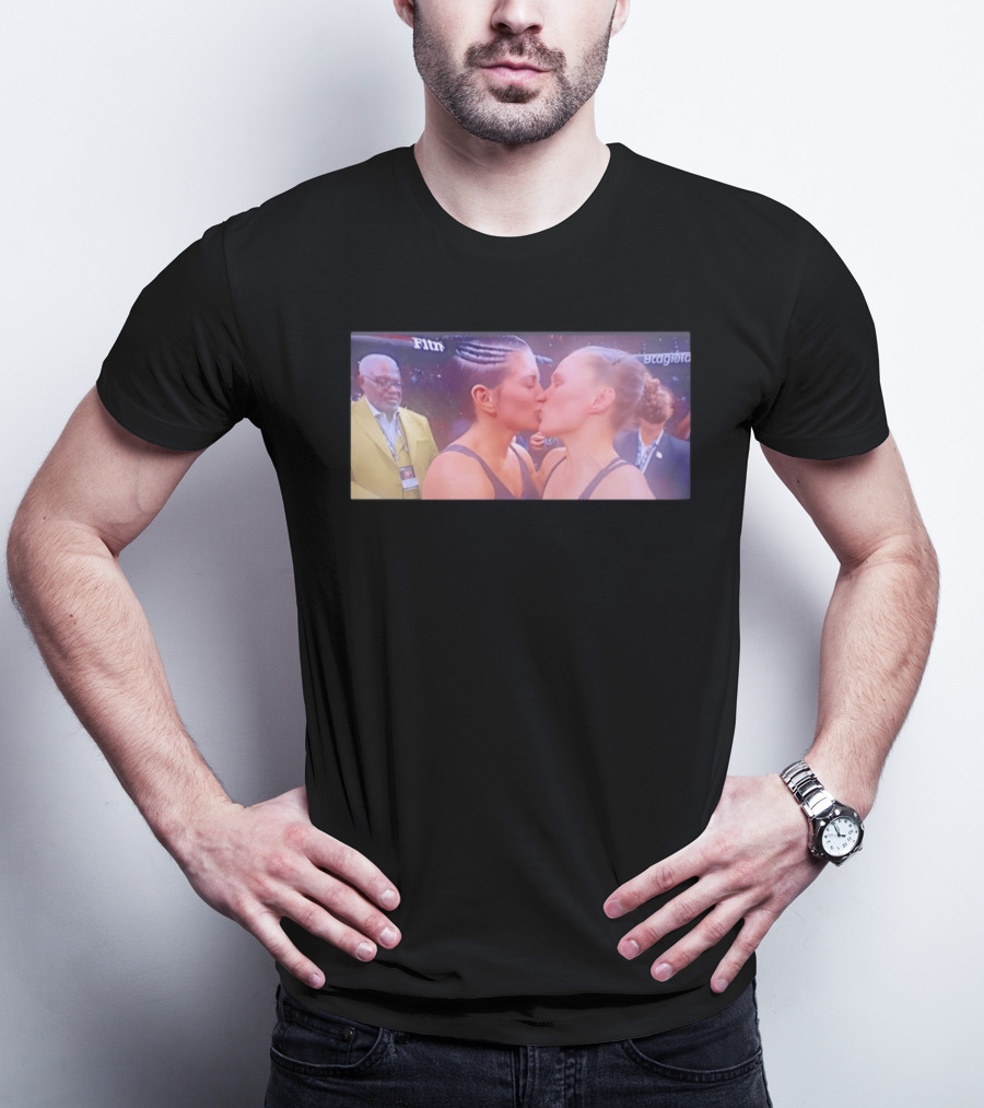 Ronda Rousey Gina Carano Unbelievable Post Fight Moment T-Shirt