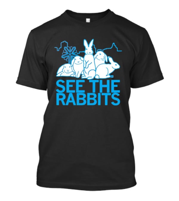 See The Rabbits Blue Bunny T-Shirt