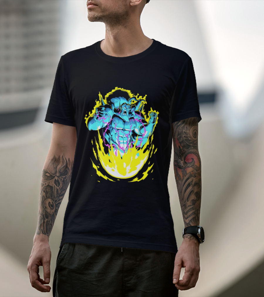 Starbarians Killgar Killgarian Rage Burst With Electric Energy T-Shirt