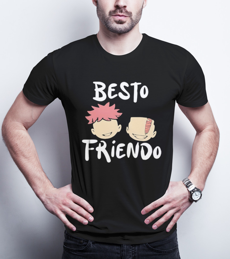 Yuji Itadori And Aoi Todo Besto Friendo Jujutsu Kaisen Anime T-Shirt