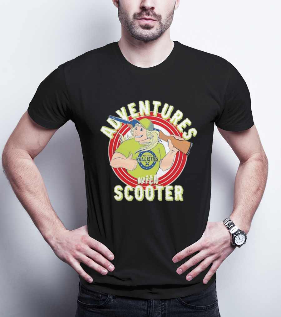 Kentucky Ballistics Adventures With Scooter Hunting T-Shirt
