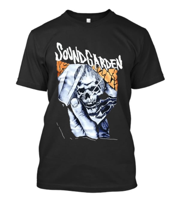 Soundgarden Skull Hand Broken Glass T-Shirt