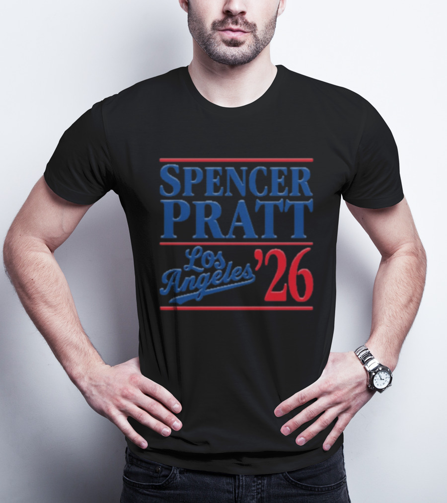 Spencer Pratt Los Angeles 2026 Mayor Election Campaign T-Shirt