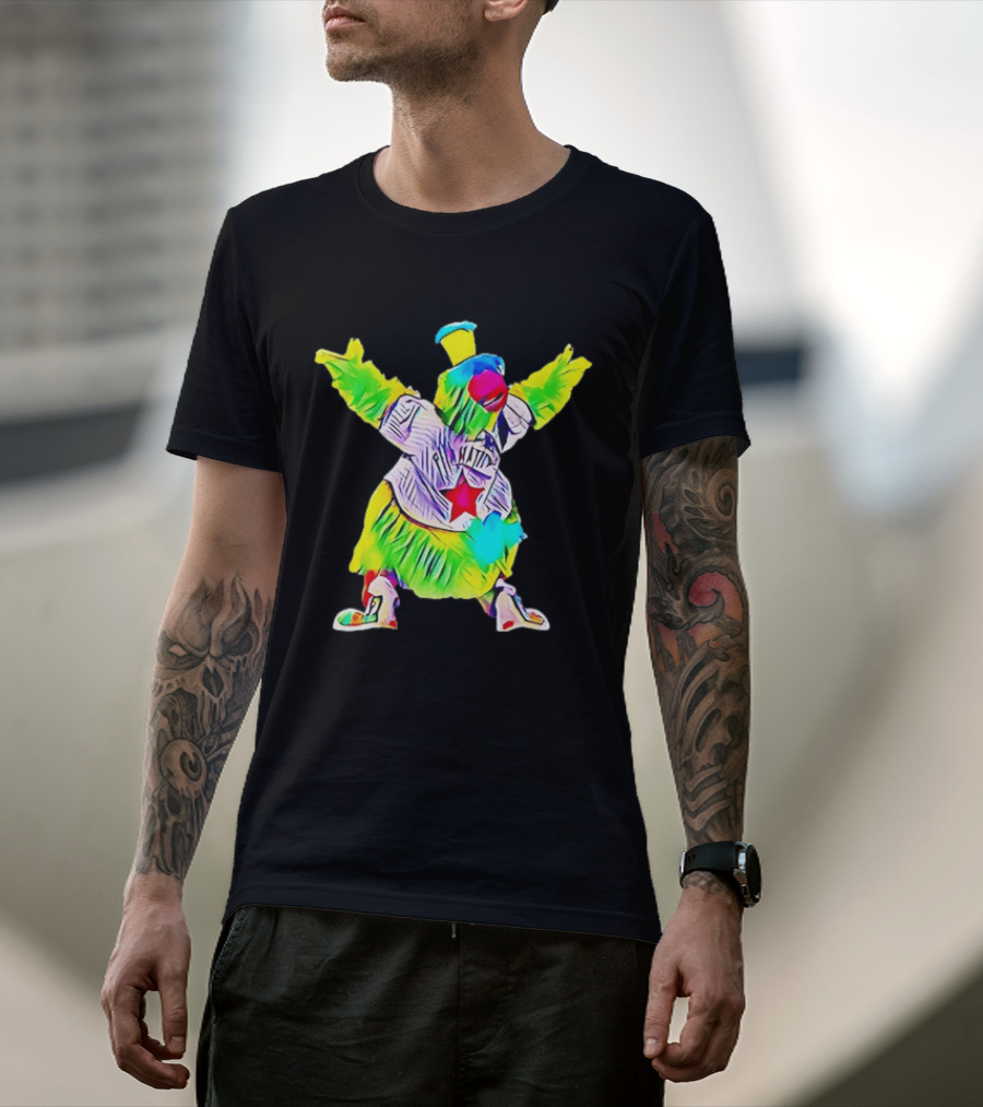 Philly Phillie Phanatic Baseball Mascot Celebration T-Shirt