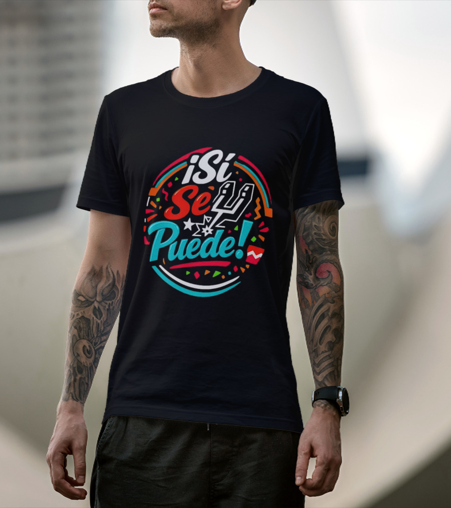 ¡Si Se Puede San Antonio Spurs 2026 Fiesta Colors Celebration T-Shirt