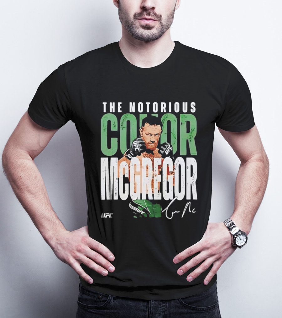 The Notorious Conor McGregor UFC Fighter Signature T-Shirt
