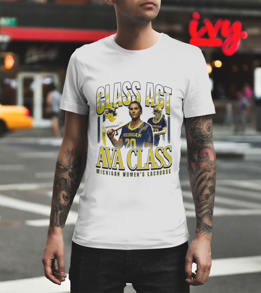 Class Act Michigan Women's Lacrosse Ava Class T-Shirt