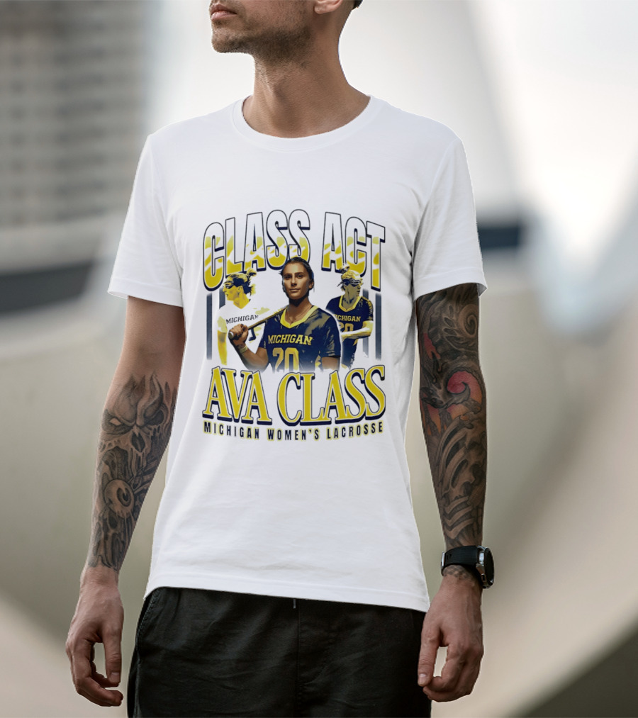 Class Act Michigan Women's Lacrosse Ava Class T-Shirt