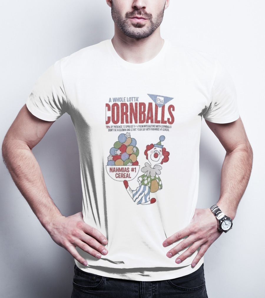 BTS World Tour Arirang J Hope Nahmias Cornballs Clown A Whole Lotta Officially Certified Cornball T-Shirt