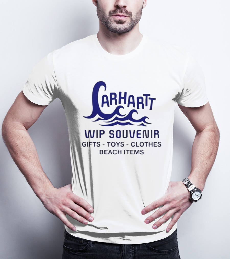 Carhartt WIP Souvenir Beach Items Gifts Toys Clothes Waves T-Shirt