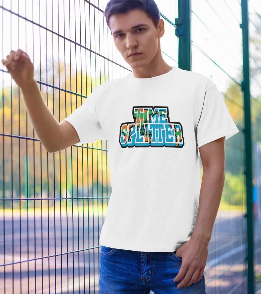 Kushida The Real IC Grappler Time Splitter World Map T-Shirt