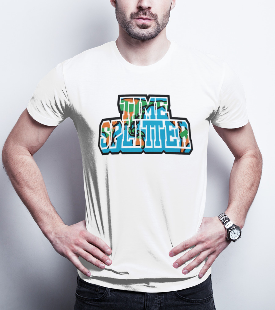 Kushida The Real IC Grappler Time Splitter World Map T-Shirt