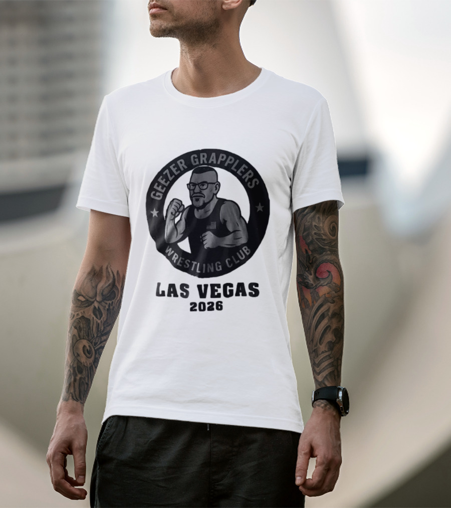 Las Vegas Geezer Grapplers Wrestling Club 2026 T-Shirt