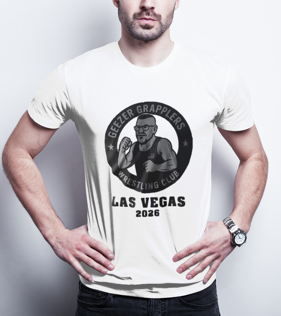 Las Vegas Geezer Grapplers Wrestling Club 2026 T-Shirt