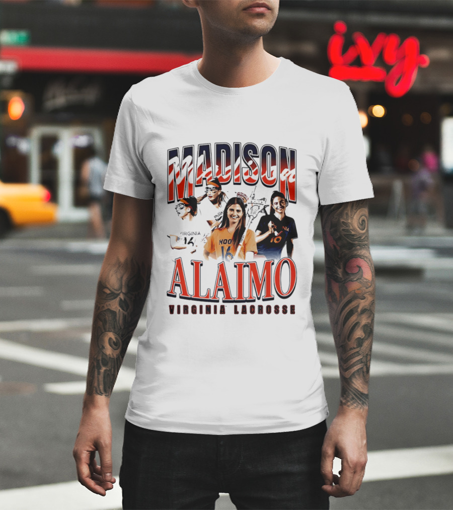 Madison Alaimo Virginia Lacrosse Highlight Player 14 T-Shirt