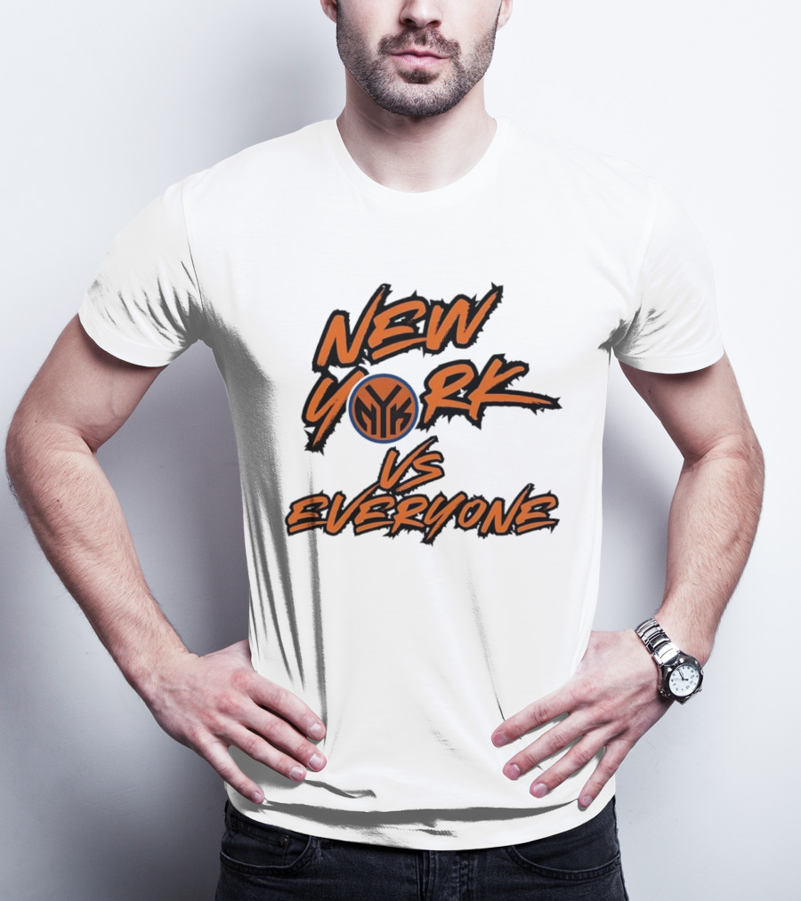 New York Knicks Vs Everyone NY Basketball Rivalry T-Shirt
