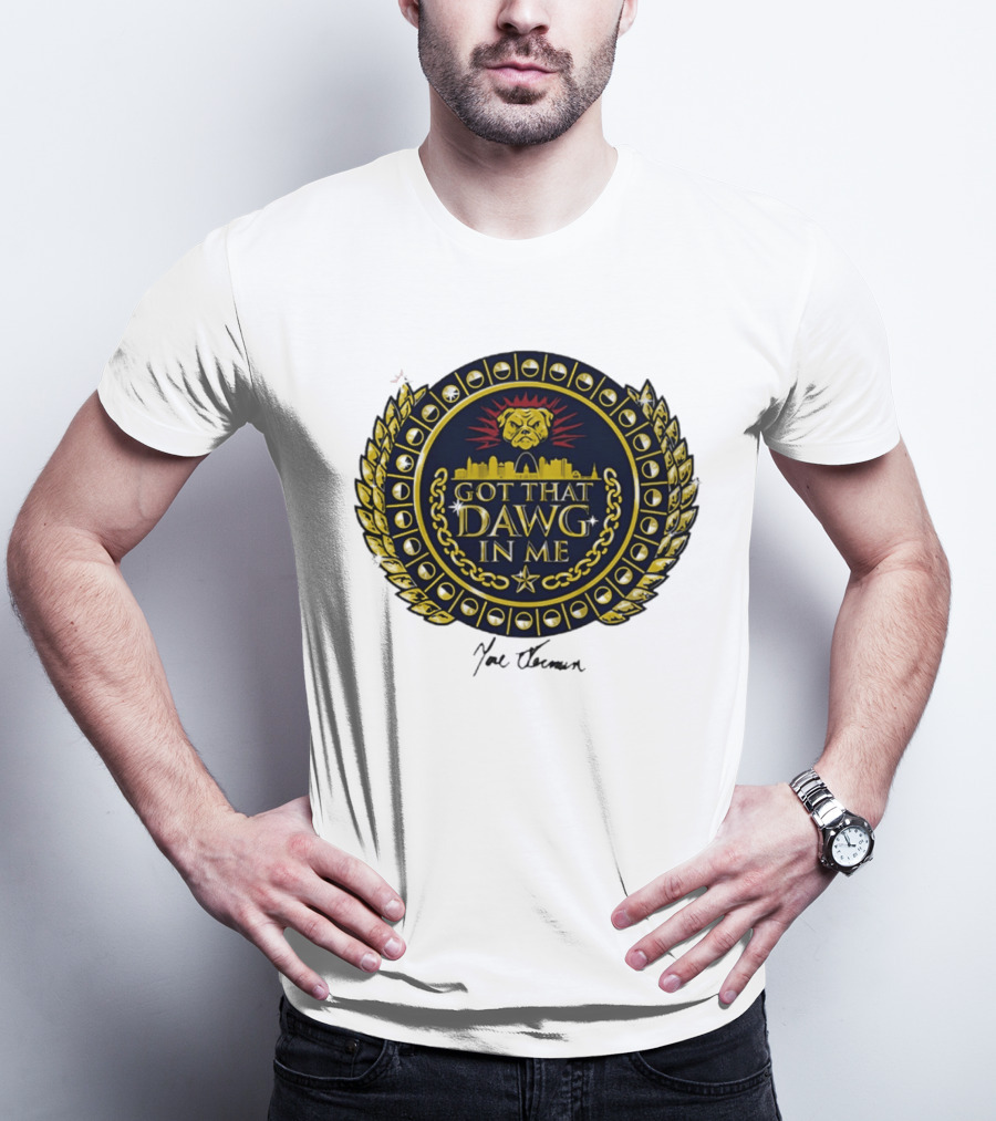St Louis Cardinals Got That Dawg In Me Dawg Chain City Skyline T-Shirt