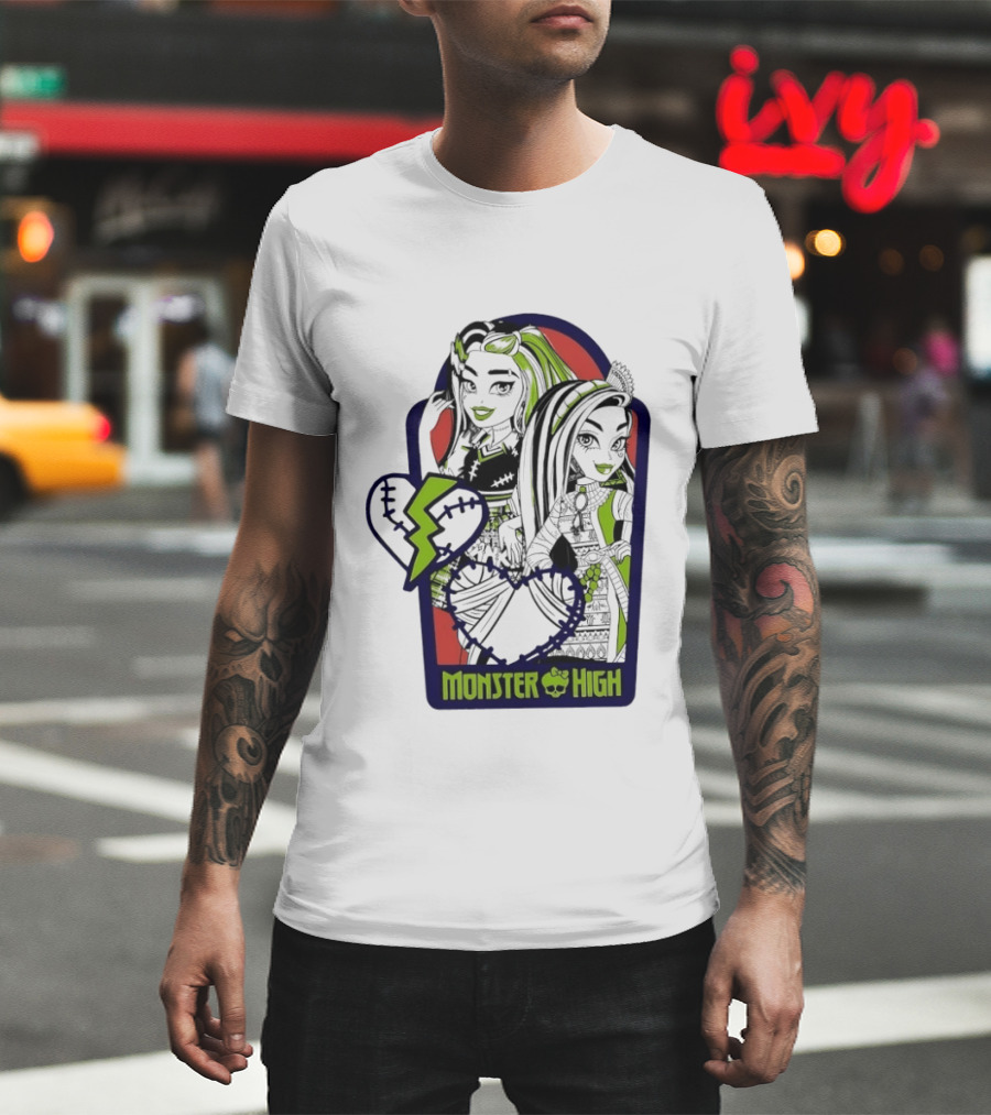 Monster High Cleo De Nile And Frankie Stein Fashion Doll T-Shirt
