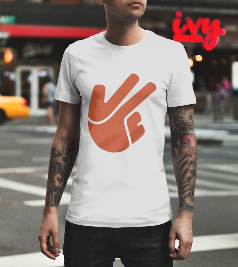Jalen Brunson New York Knicks JB 3 Hand White T-Shirt