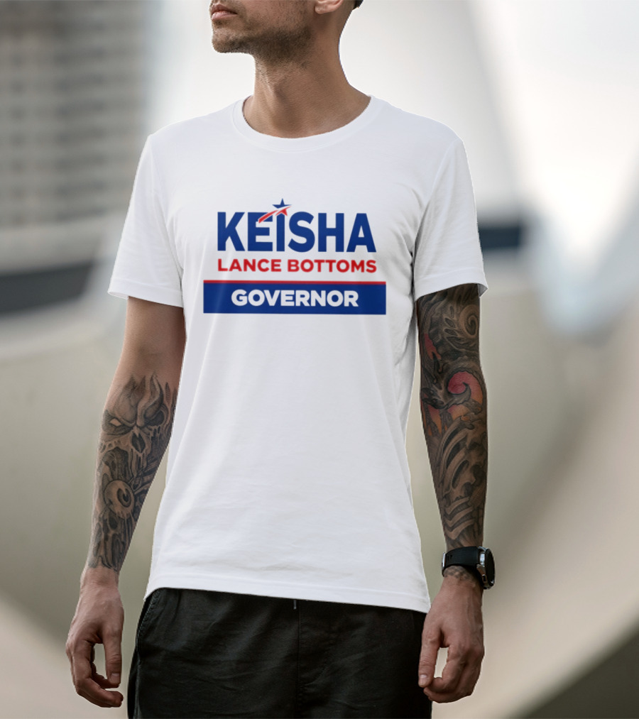Keisha Lance Bottoms Governor Political Campaign Election Star T-Shirt