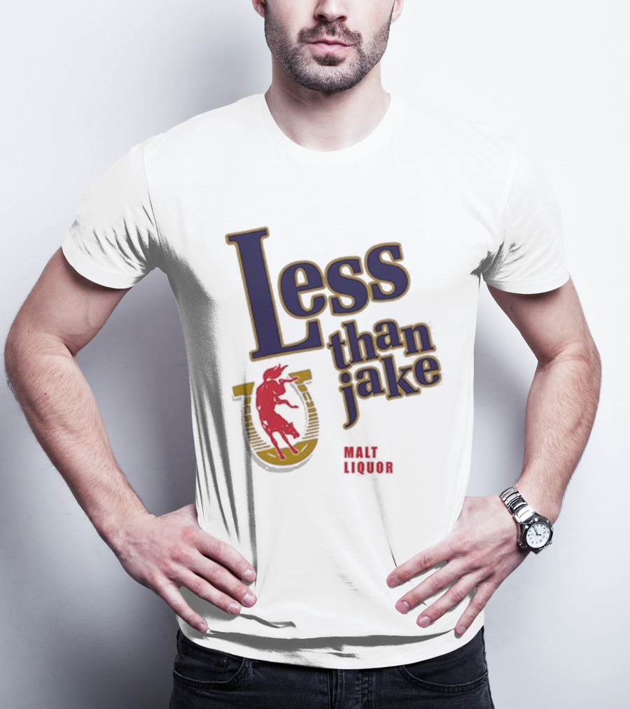 Less Than Jake Malt Liquor Evergreen Collection T-Shirt