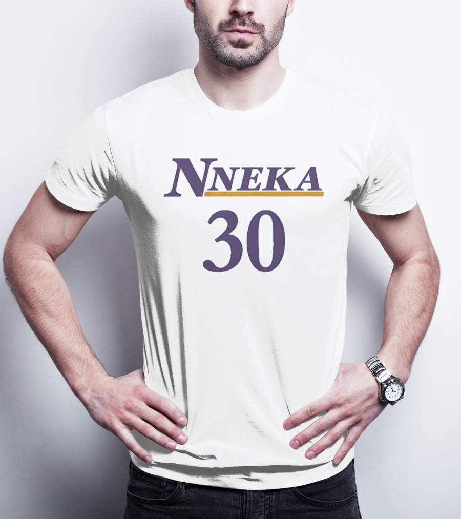 Nneka Ogwumike 30 Los Angeles Sparks LA Basketball T-Shirt