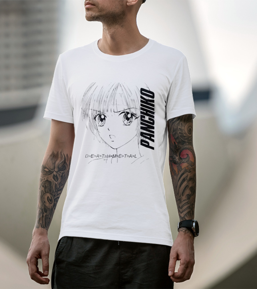 Panchiko Death Metal Manga T-Shirt