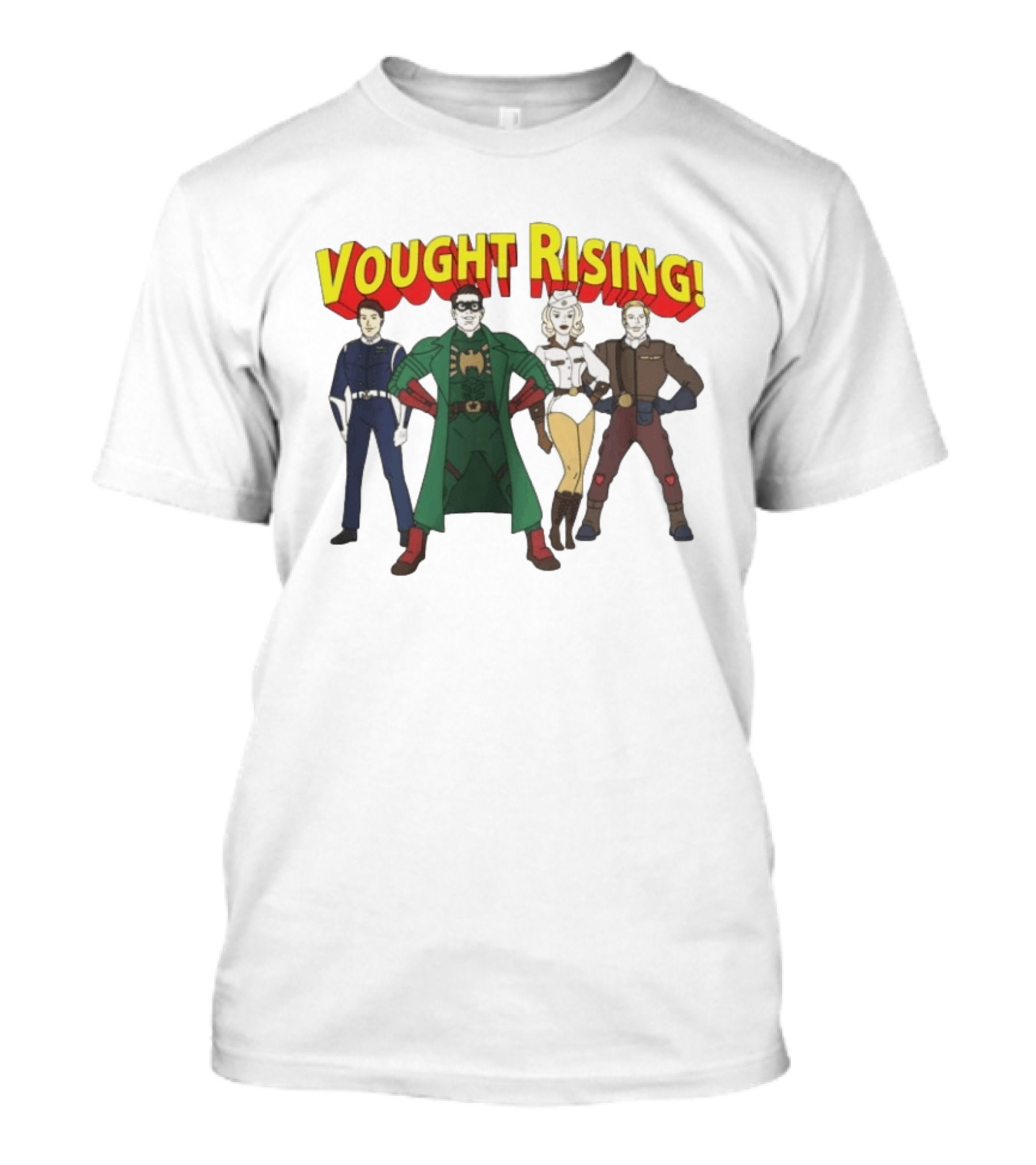 Vought Rising The Boys Superhero Team Vought International Characters T-Shirt