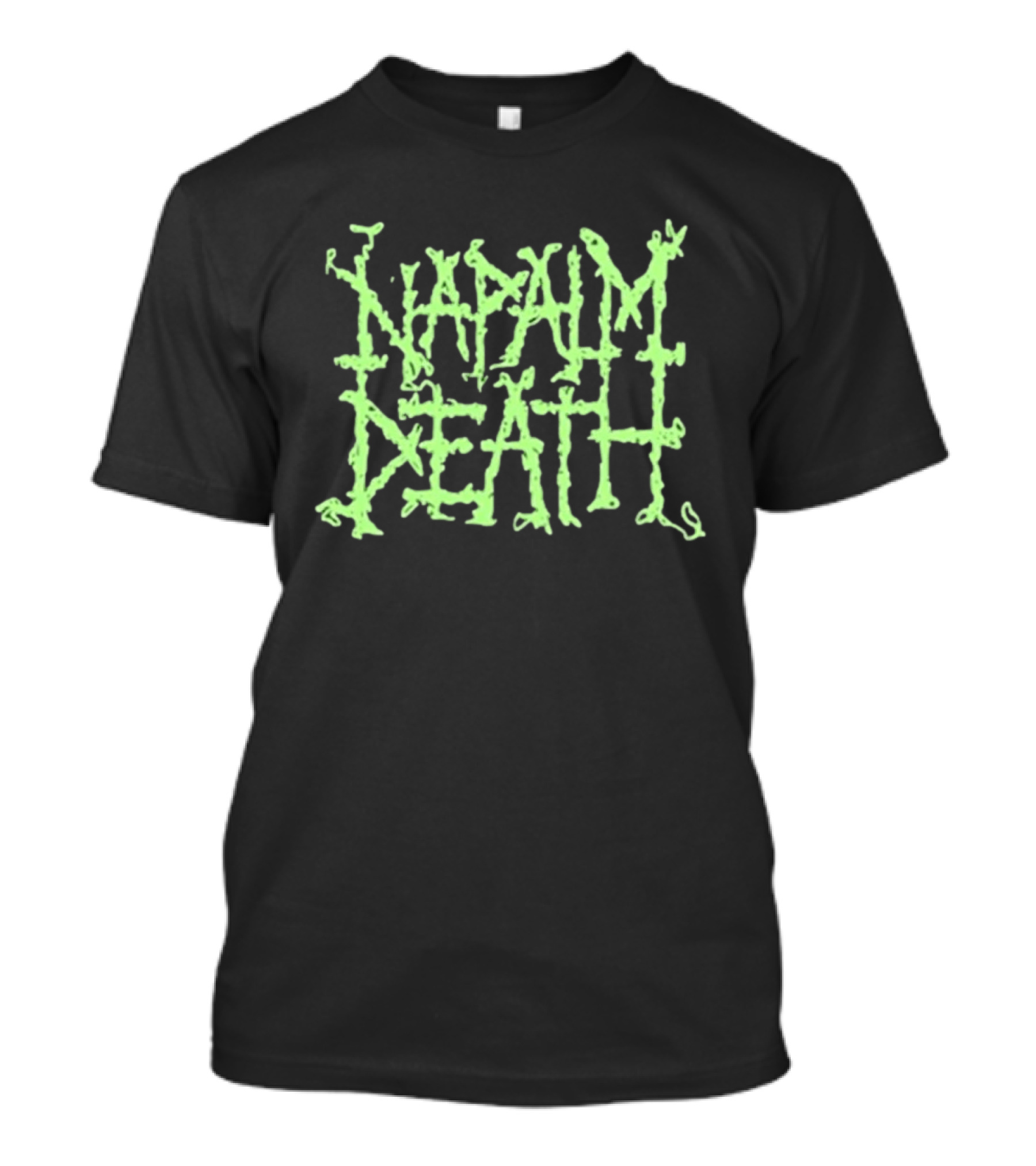 Napalm Death Grindcore Band Logo Merchandise T-Shirt