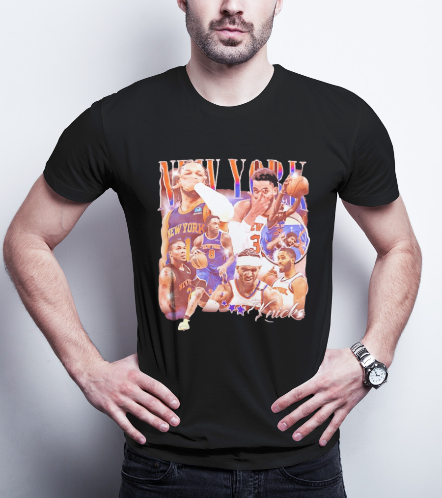 New York Knicks Players Basketball Stars T-Shirt