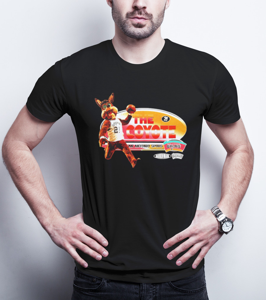 The Coyote 21 San Antonio Spurs Fans Karmanac T-Shirt