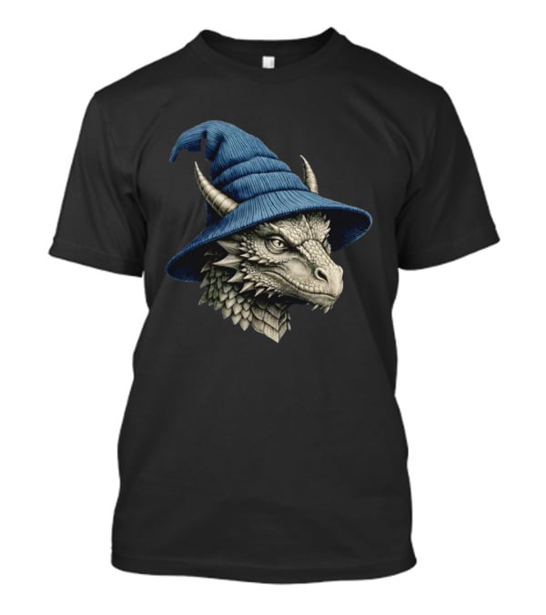 Beanie Dragon Wizard Hat Fantasy Creature T-Shirt