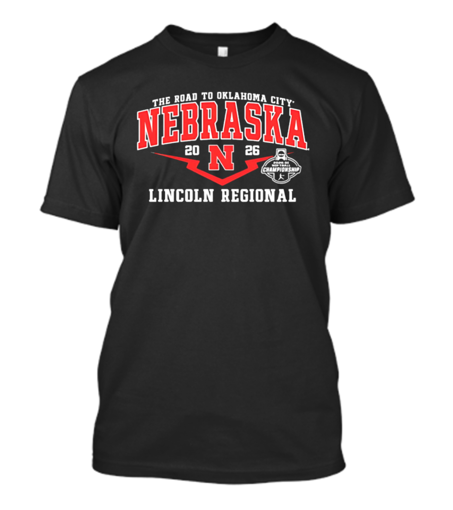 The Road To Oklahoma City Nebraska 2026 Lincoln Regional T-Shirt