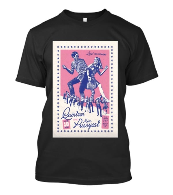 Quintron And Miss Pussycat Live On Stage June 10 2026 Santa Cruz CA Tour T-Shirt