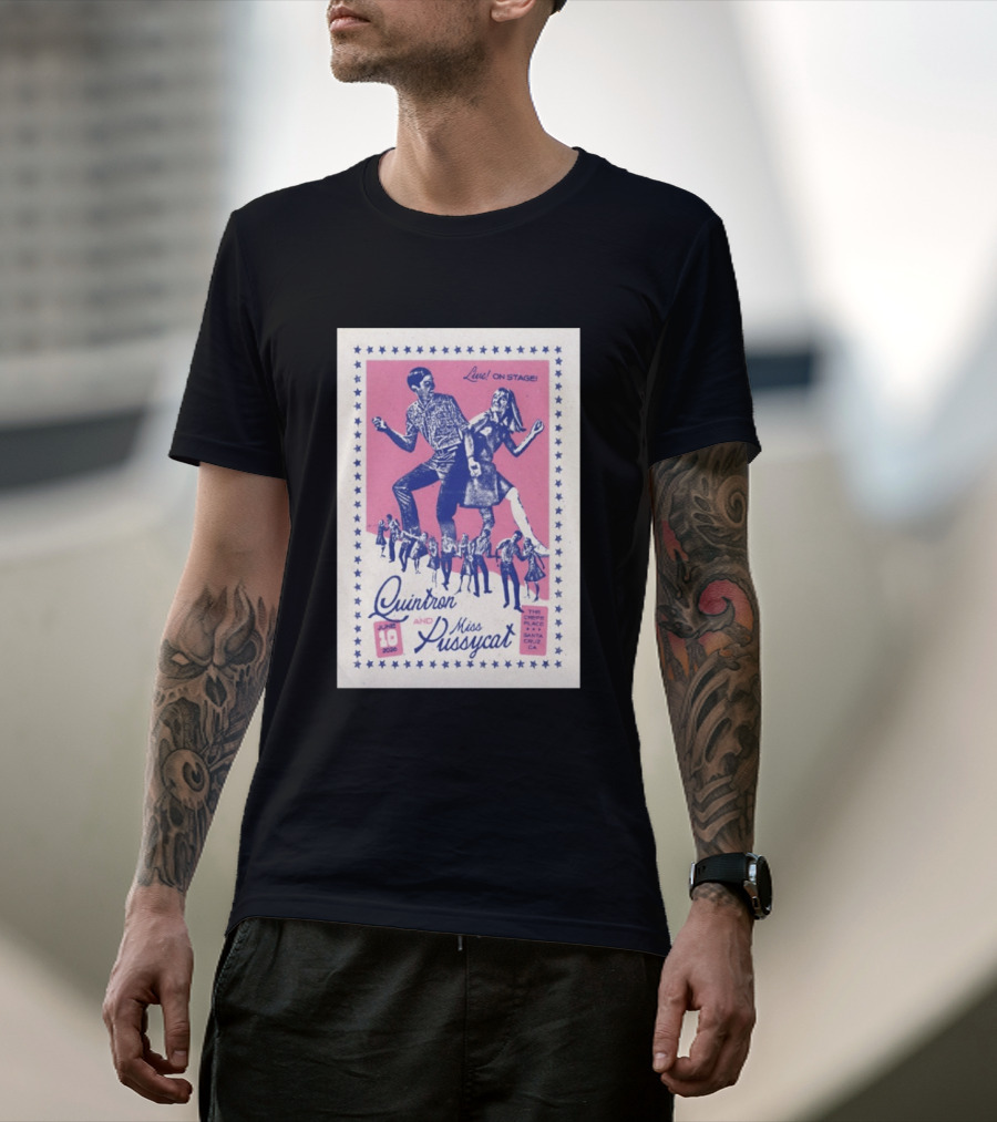 Quintron And Miss Pussycat Live On Stage June 10 2026 Santa Cruz CA Tour T-Shirt
