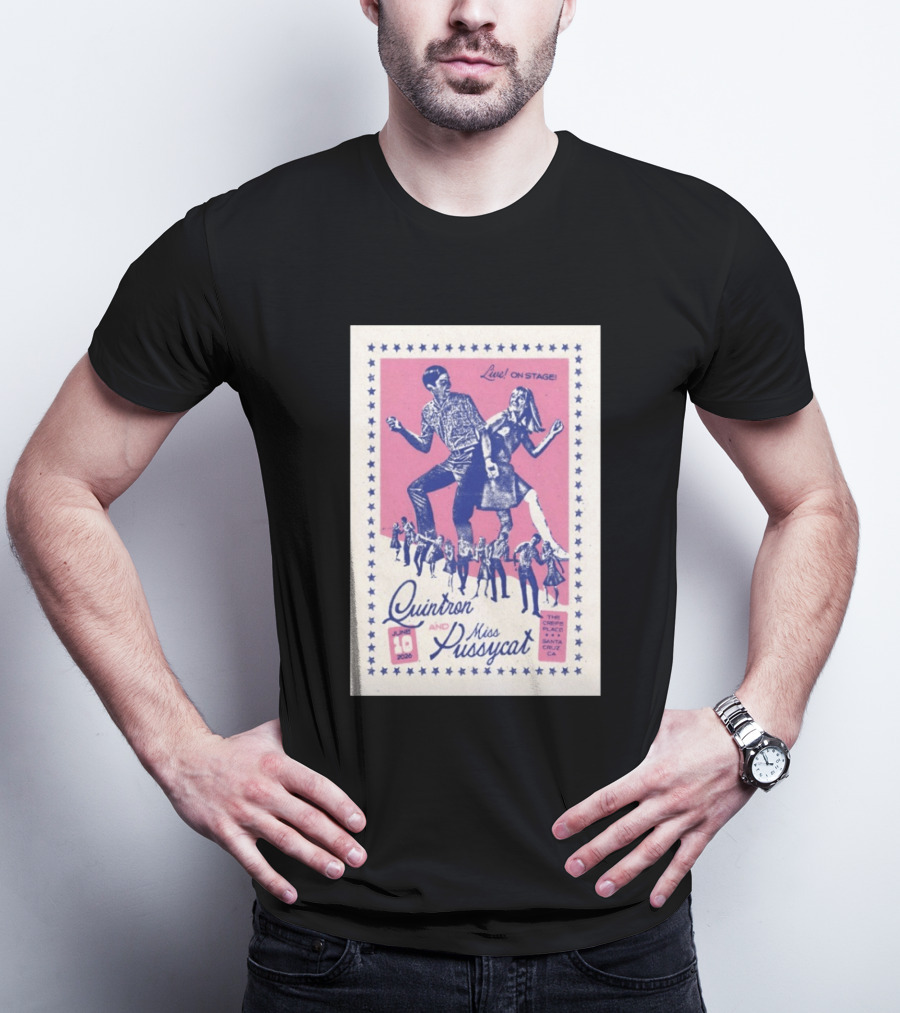 Quintron And Miss Pussycat Live On Stage June 10 2026 Santa Cruz CA Tour T-Shirt