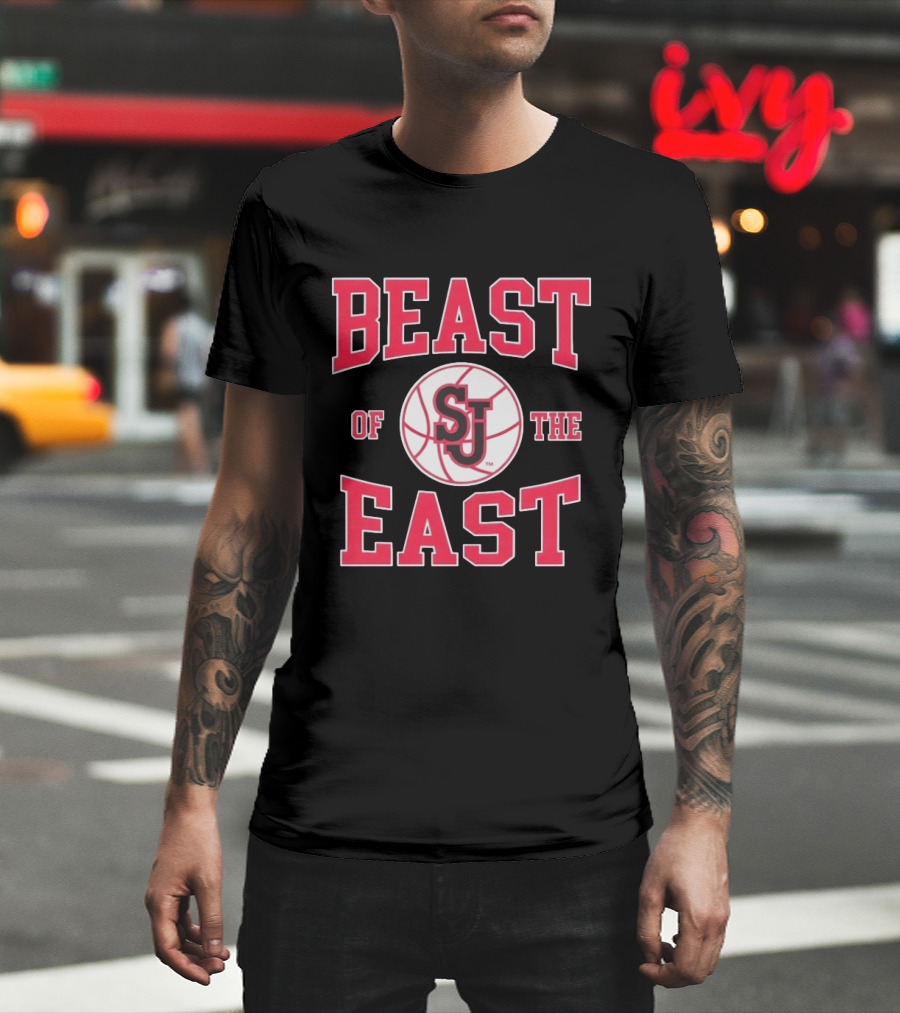 Beast Of The East SJ Basketball T-Shirt