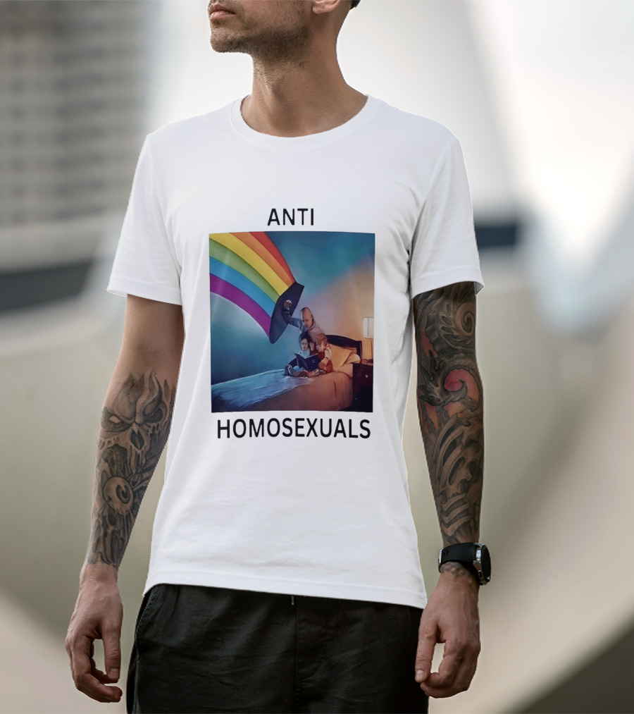 Anti Homosexuals Pride Rainbow T-Shirt