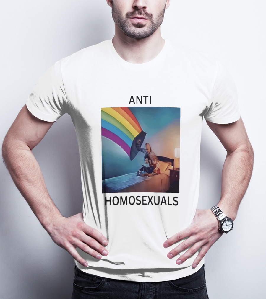 Anti Homosexuals Pride Rainbow T-Shirt