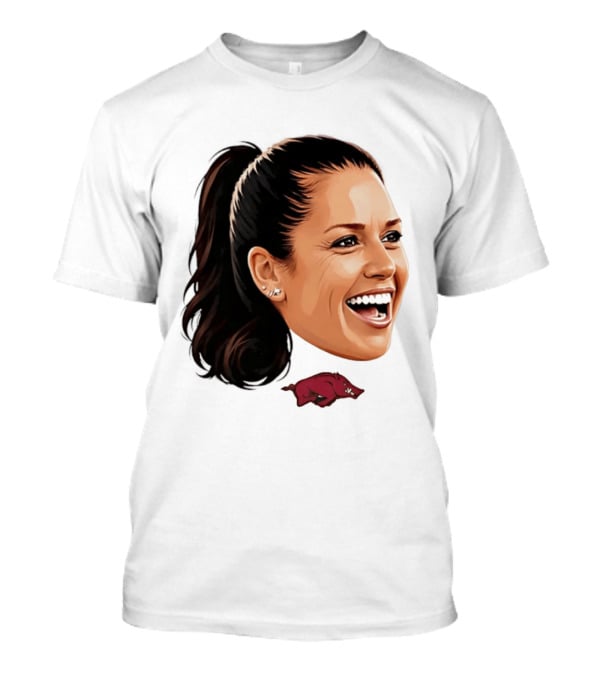 Arkansas Razorbacks Kailey Wyckoff Caricature Sports Team Fan Spirit T-Shirt