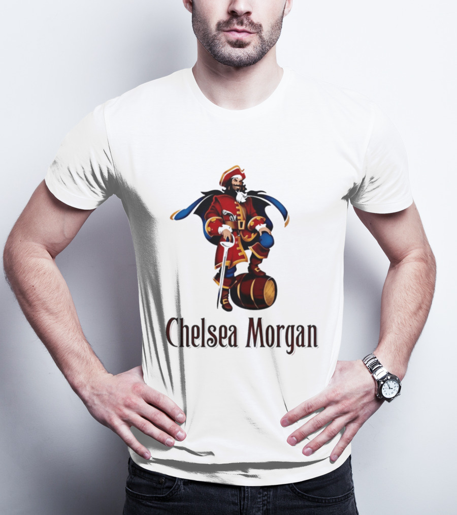 Chelsea Morgan Pirate Captain Red Coat T-Shirt