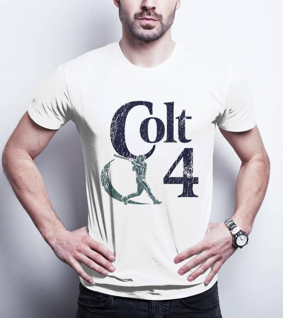 Colt 4 Colt Emerson Seattle Mariners MLB Players Association Baseball T-Shirt