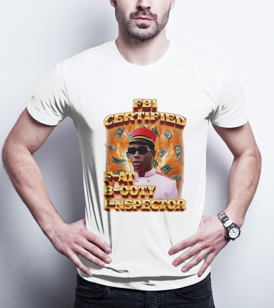 FBI Certified F At B Ooty I Nspector Money Explosion T-Shirt