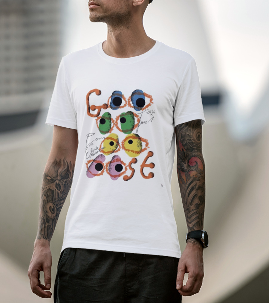 Goose Paris FR June 1 2026 Colorful Eyes T-Shirt