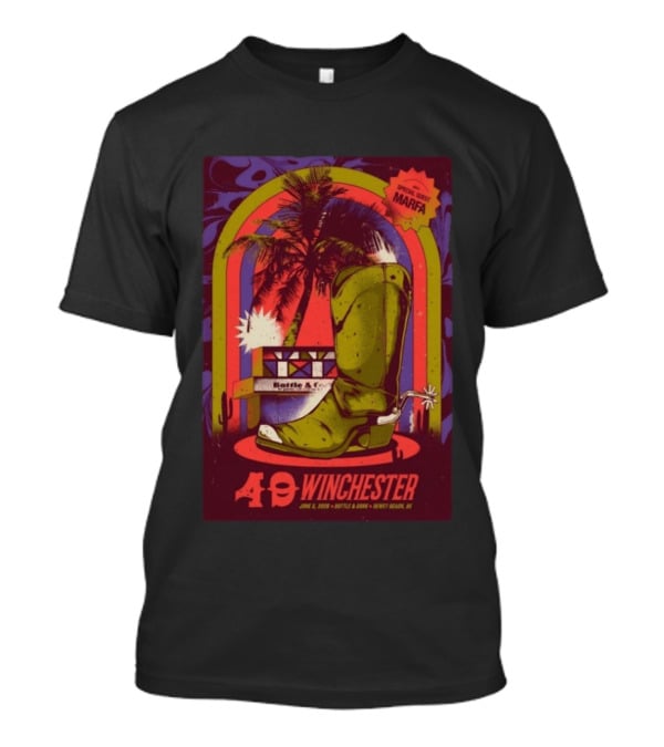 49 Winchester June 5 2026 Bottle & Cork Dewey Beach DE Special Guest Marfa T-Shirt